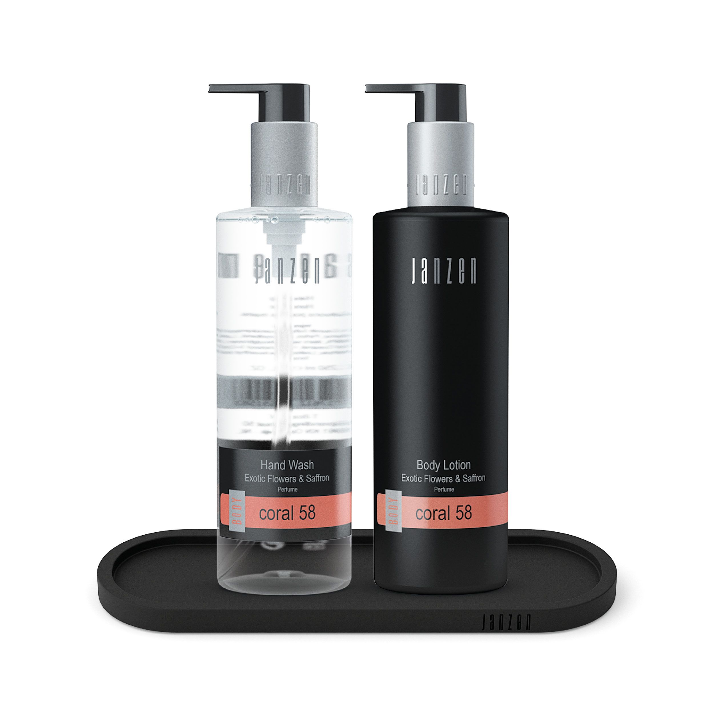 Buy our Hand Care Set including Luxury Tray in Coral 58 | JANZEN