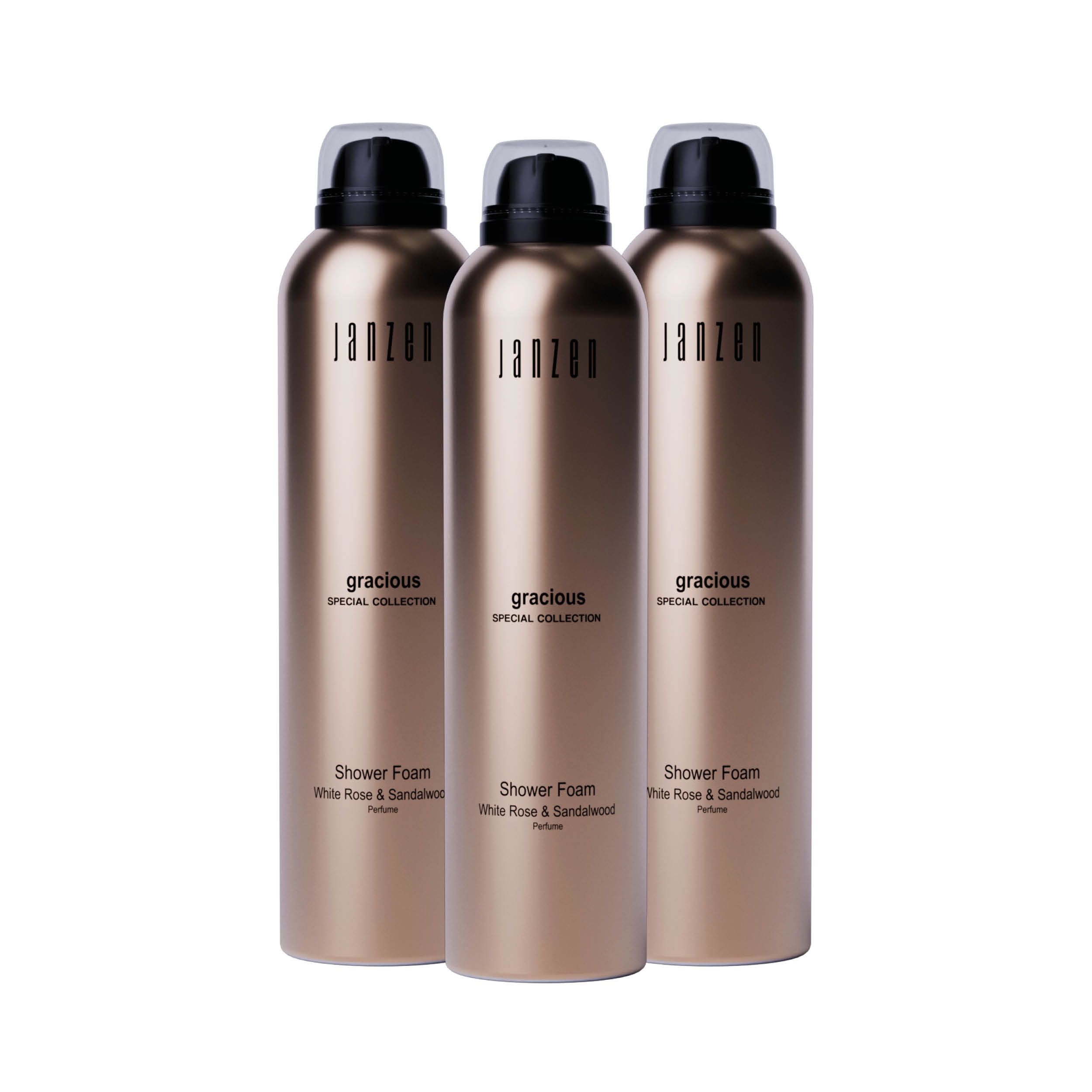 Shower Foam Gracious 3-pack - EN
